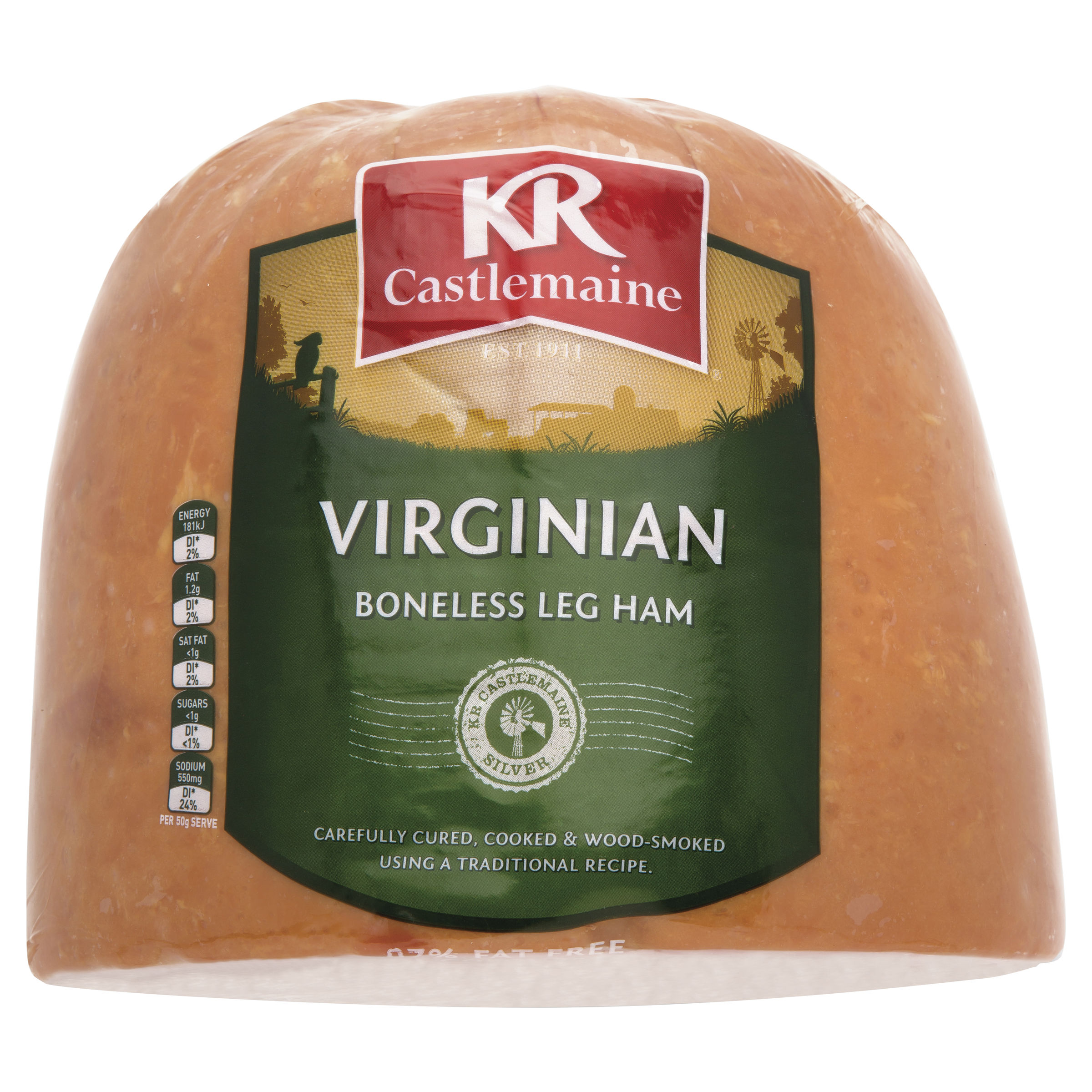 KR Castelmaine Premium Virginian Ham Half | KR Castlemaine